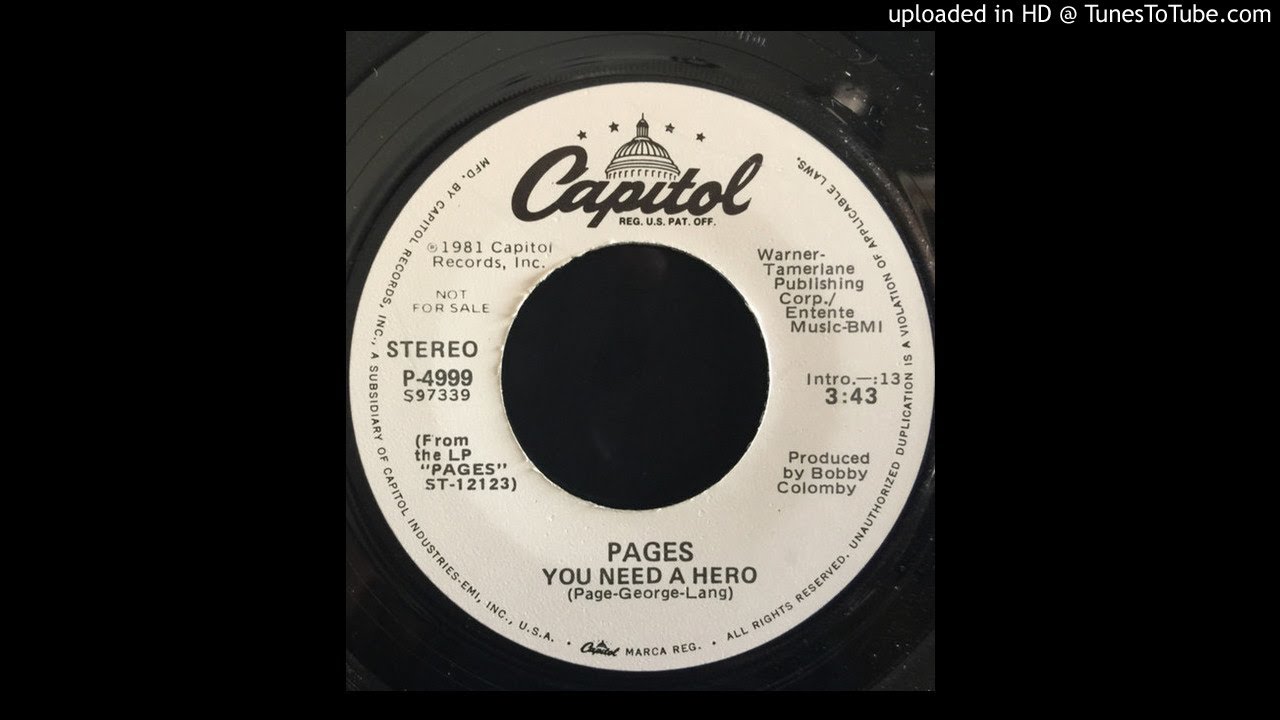 Pages You Need A Hero Youtube