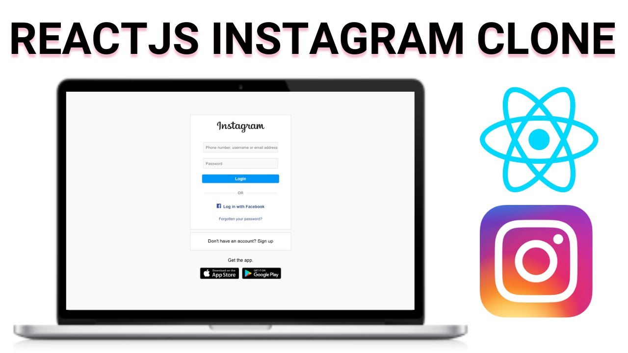 Let S Build Instagram Clone With Reactjs Reactjs Tutorial Login