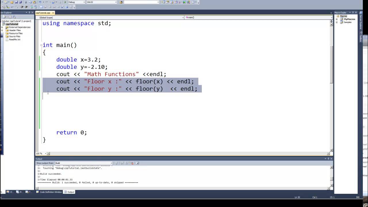 Ceil And Floor In C Viewfloor Co