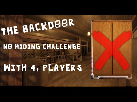 Roblox Backdoor No Hiding Challenge 4 Player Mayhem рџљє Youtube