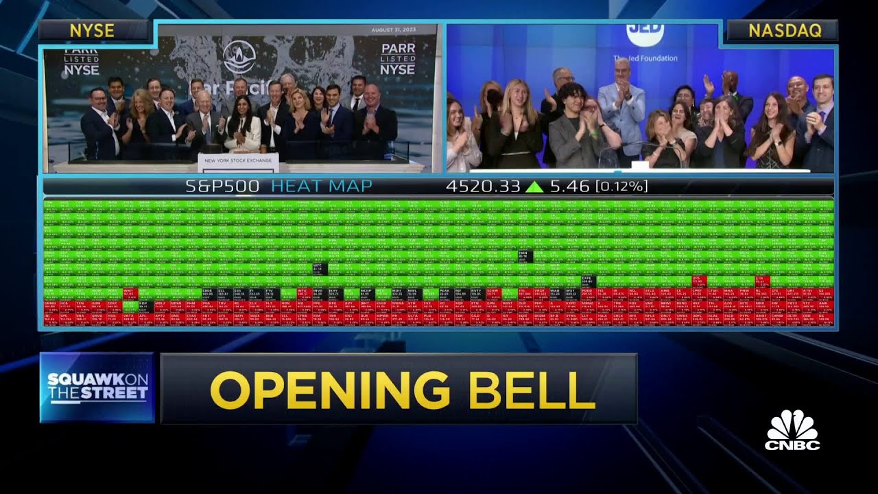 Opening Bell August 31 2023 Youtube
