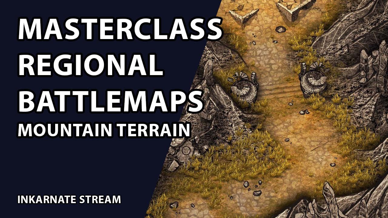 Masterclass Regional Battlemap Inkarnate Stream Youtube