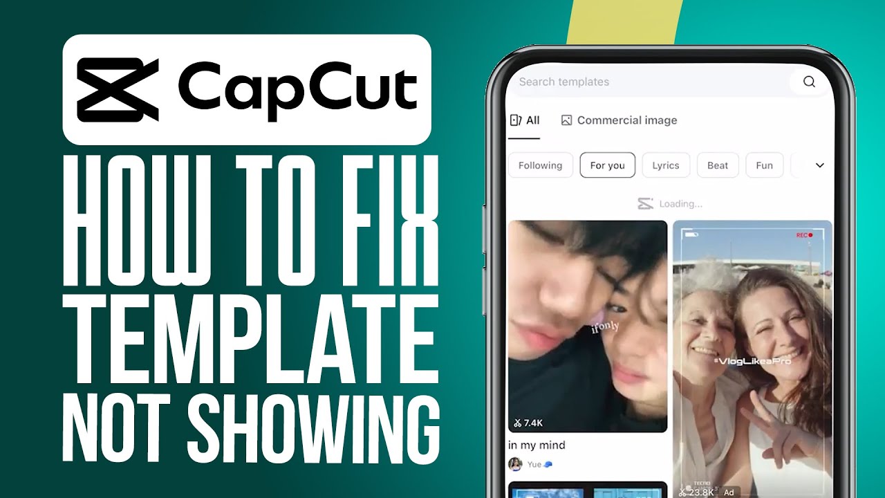 How To Fix Capcut Template Not Showing 2025 New Method Youtube