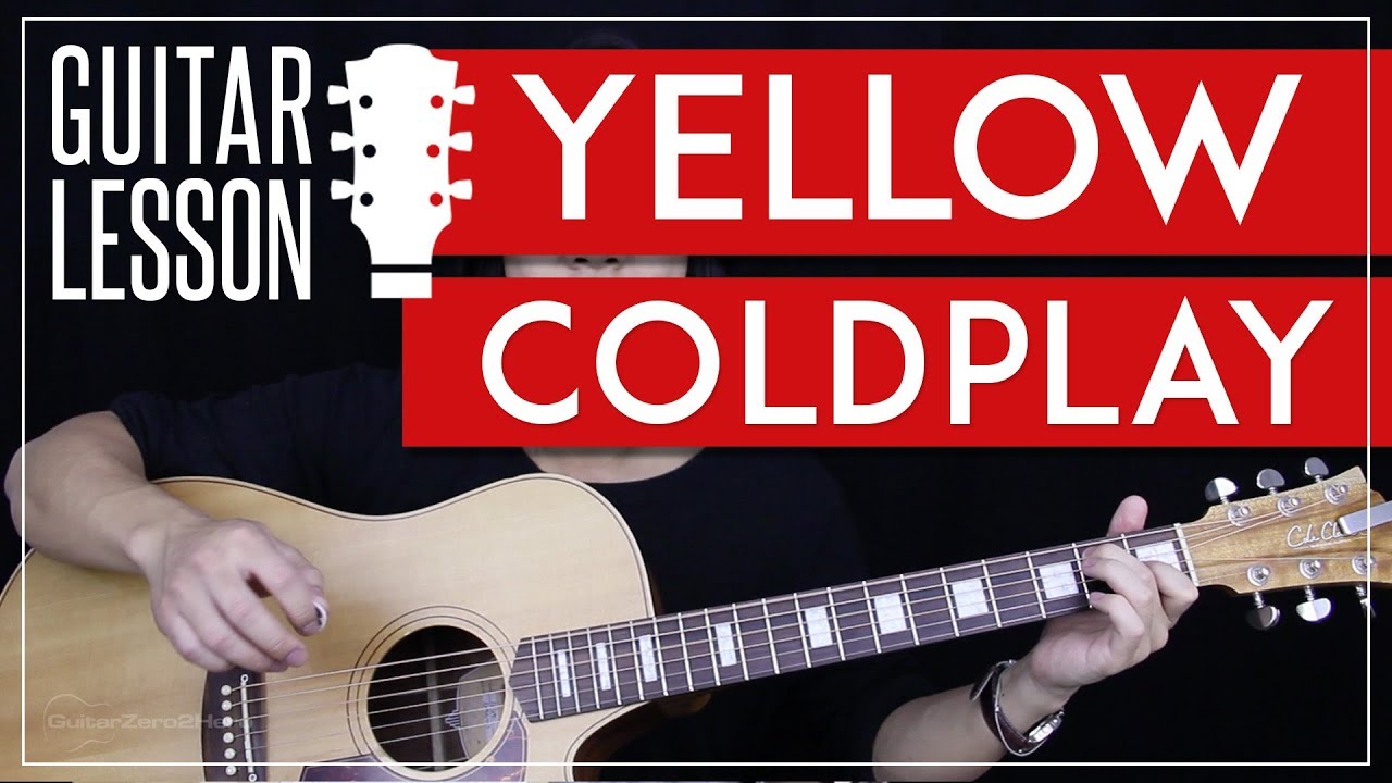 Yellow Guitar Tutorial вђ Coldplay Guitar Lesson рџћё Studio Version