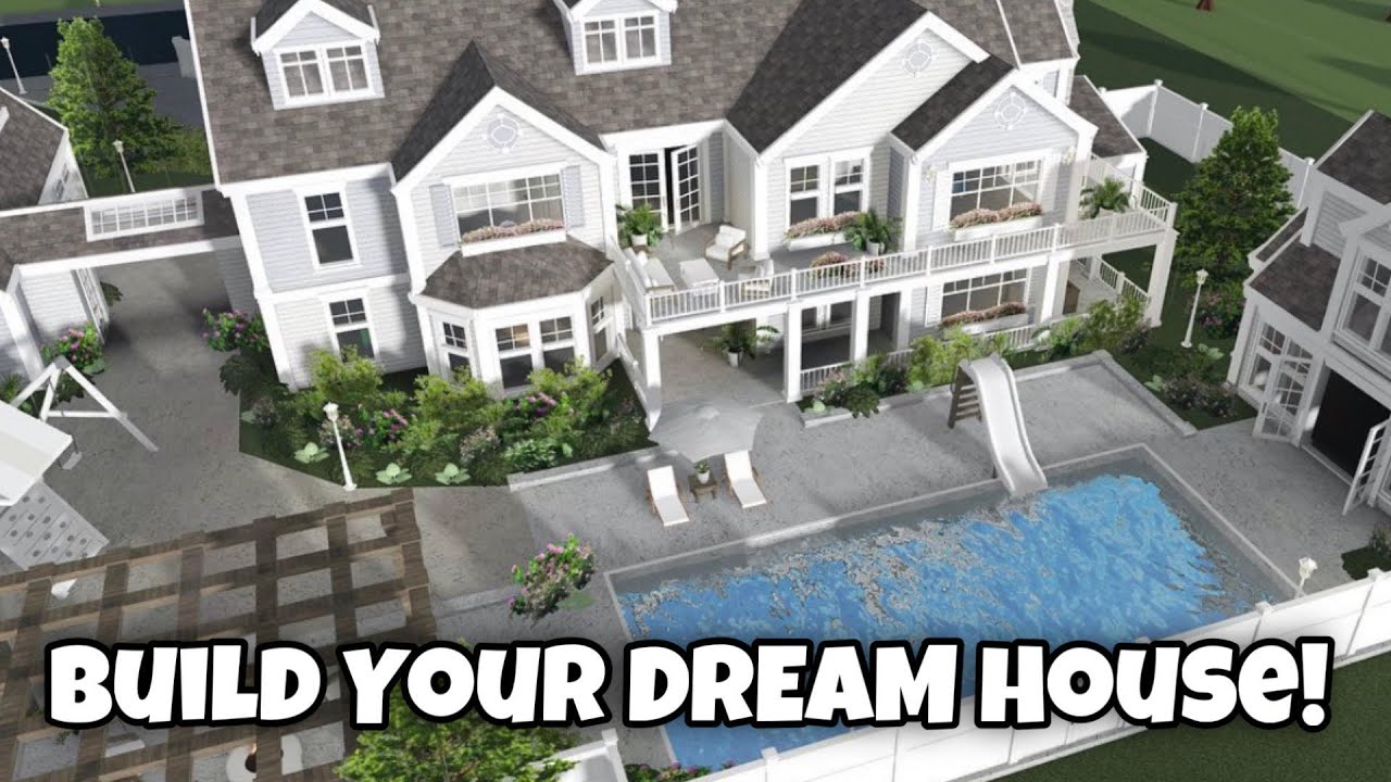 Build Your Dream Bloxburg House Youtube