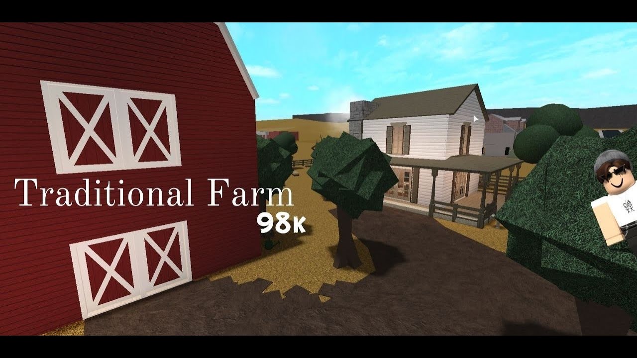 Bloxburg Traditional Farm Youtube