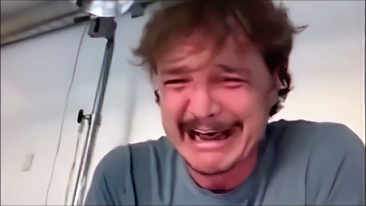 Pedro Pascal Laughing Then Crying Black Out Days Youtube