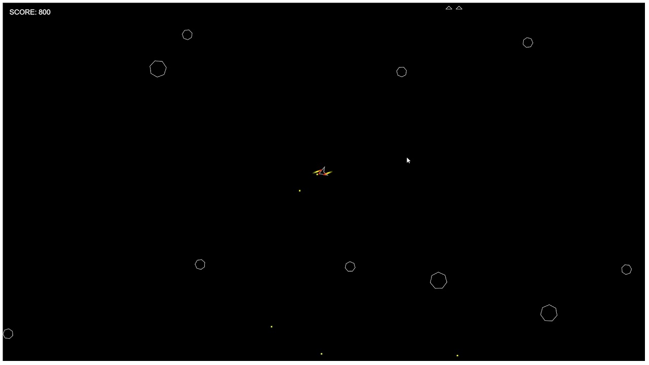 Javascript Asteroids Youtube