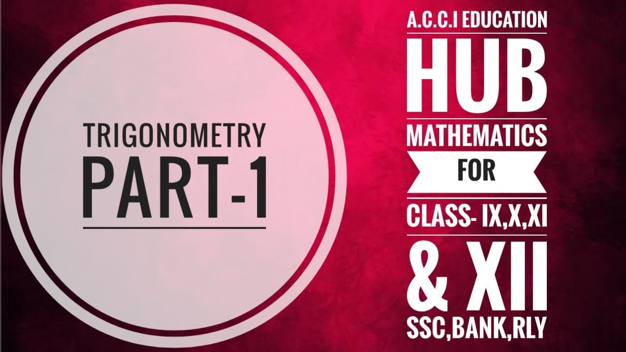 Trigonometry Part 1 Youtube