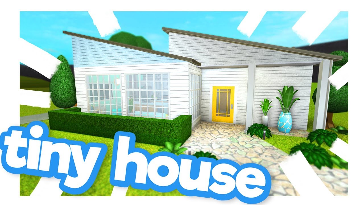 Bloxburg Building Tiny Chic House Youtube