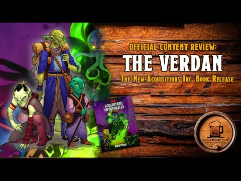 Acquisitions Incorporated The Verdan Race D D 5e Youtube