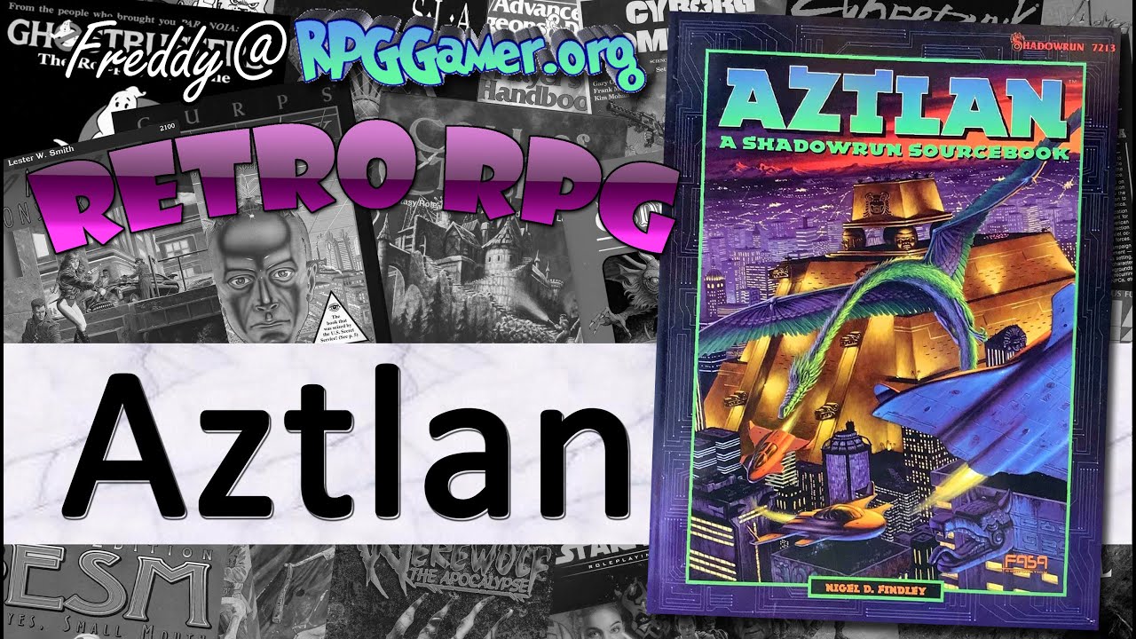 Aztlan Shadowrun Fasa 1995 Retro Rpg Youtube