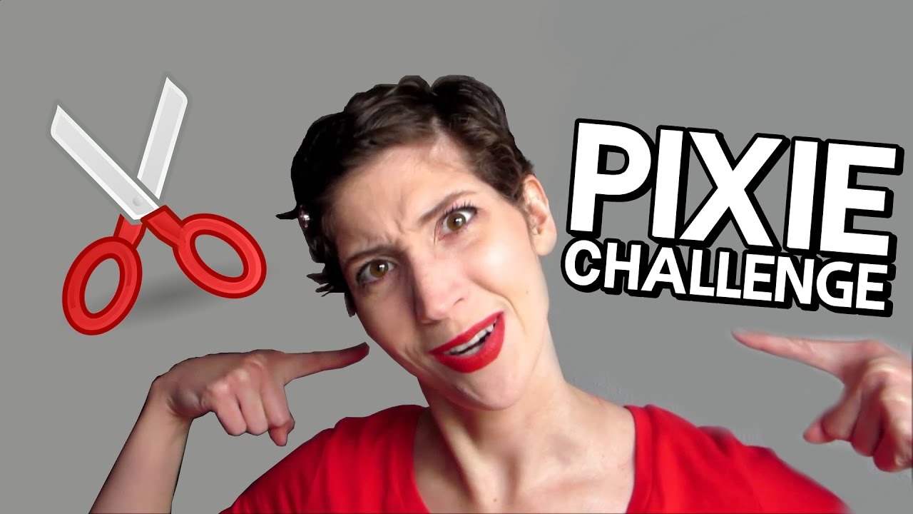 Trying Out Pixie Hairstyles For One Week Youtube