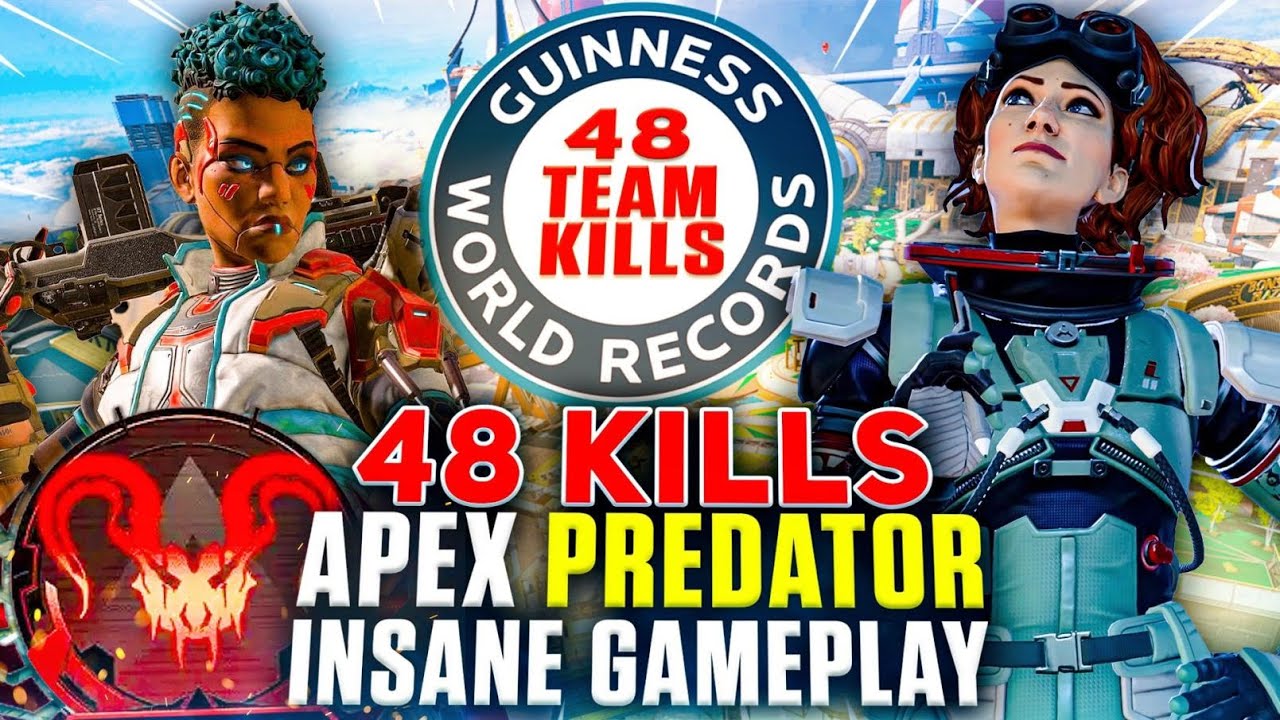 Beating Imperialhals Ranked Team Kills World Record 48 Kills Apex