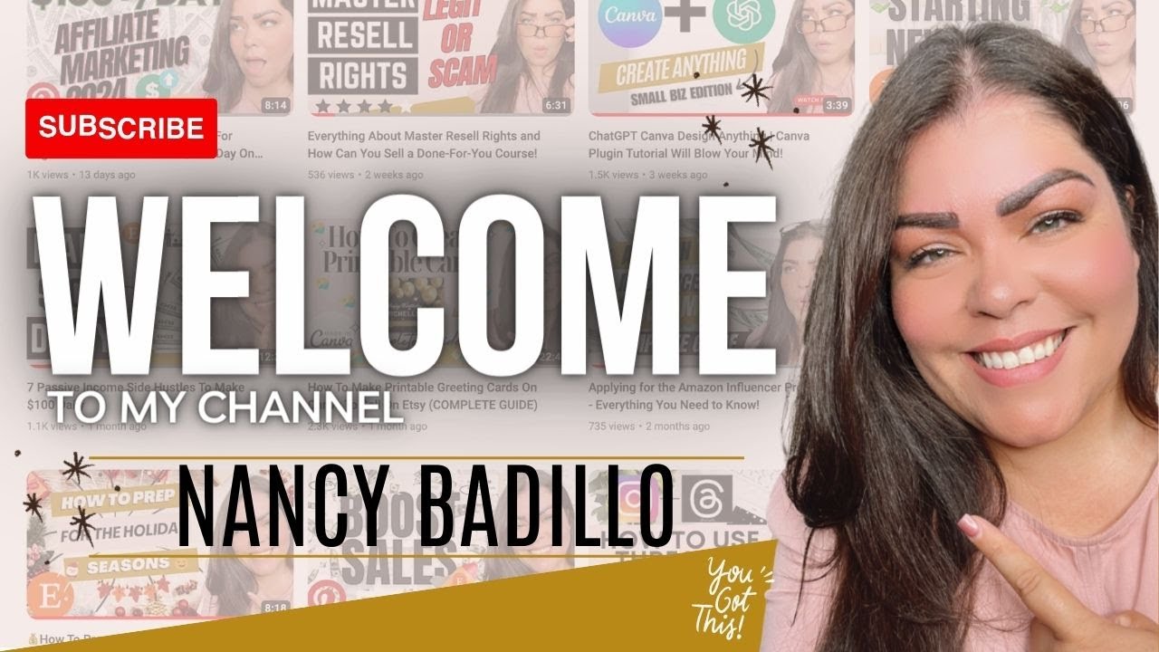 Welcome To Nancy Badillo Youtube Channel Youtube