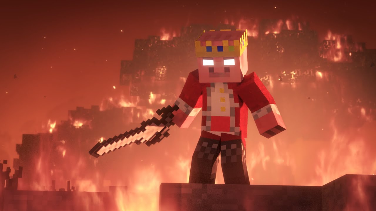 Dream Vs Technoblade Minecraft Animation Youtube