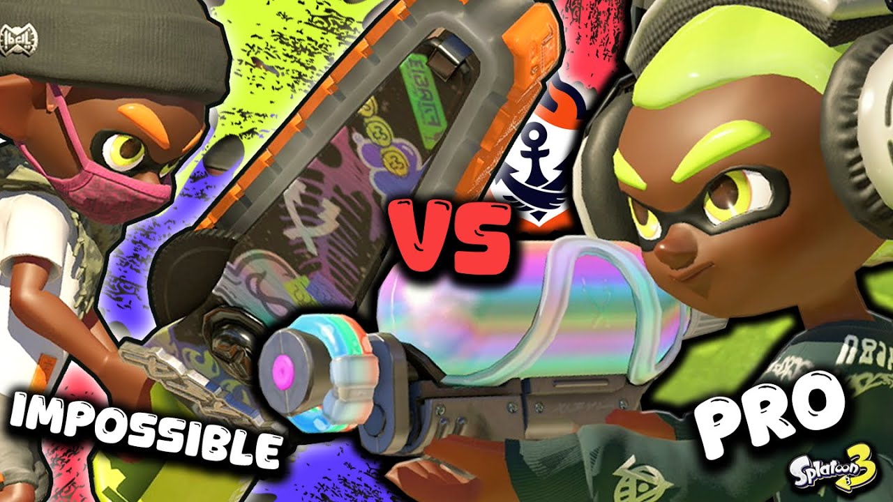 How Splatoon Pro Players Fight Impossible Ranked Games Youtube