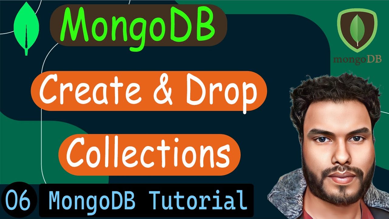 Create And Drop Collections In Mongodb Mongodb Tutorial Youtube