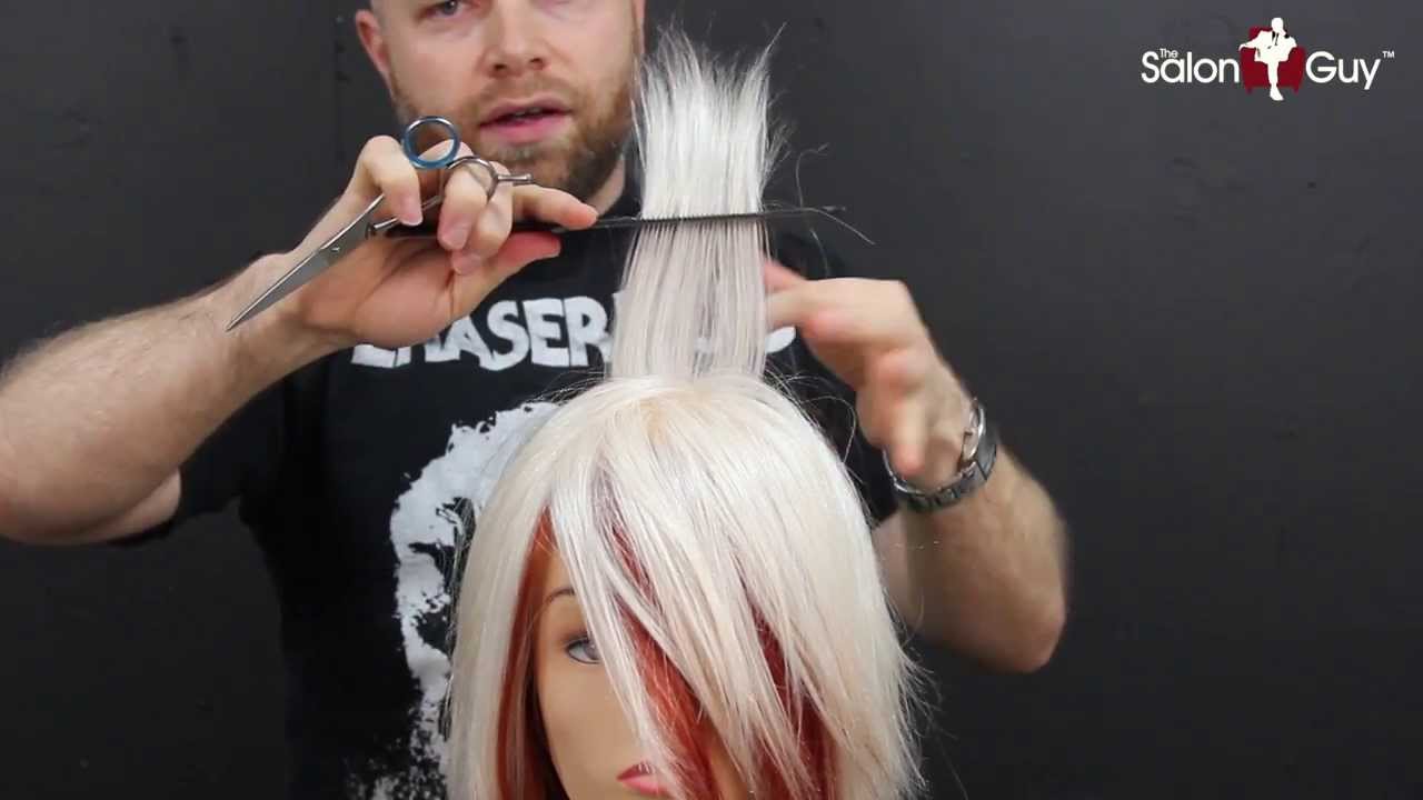 Female Emo Scene Haircut Youtube