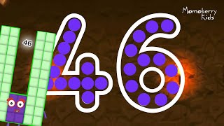 Numberblocks 46 Magic Run Numberblocks Fourty Six Adv Doovi