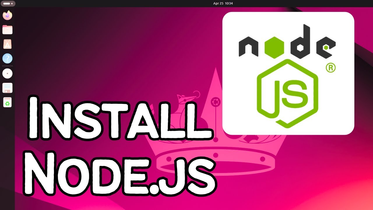 How To Install Node Js With Npm On Ubuntu Linux Youtube