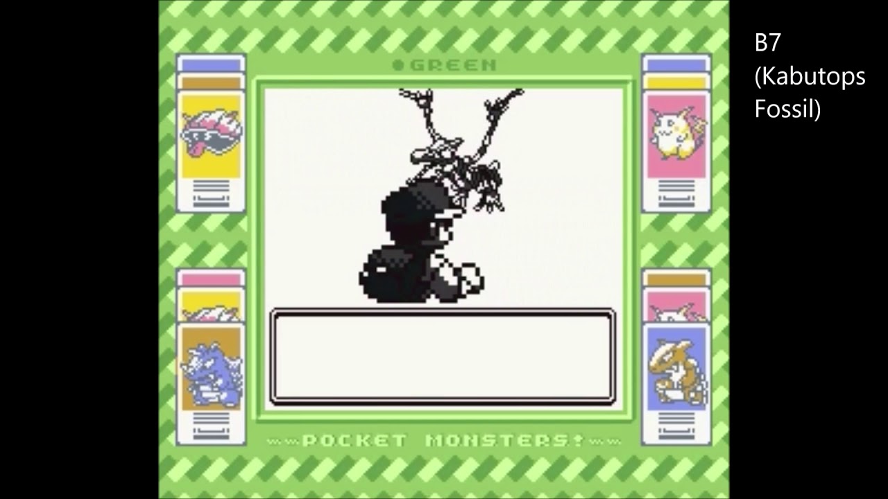 Pokemon Missingno Stable Missingno Pokémon Yellow For Nintendo 3ds