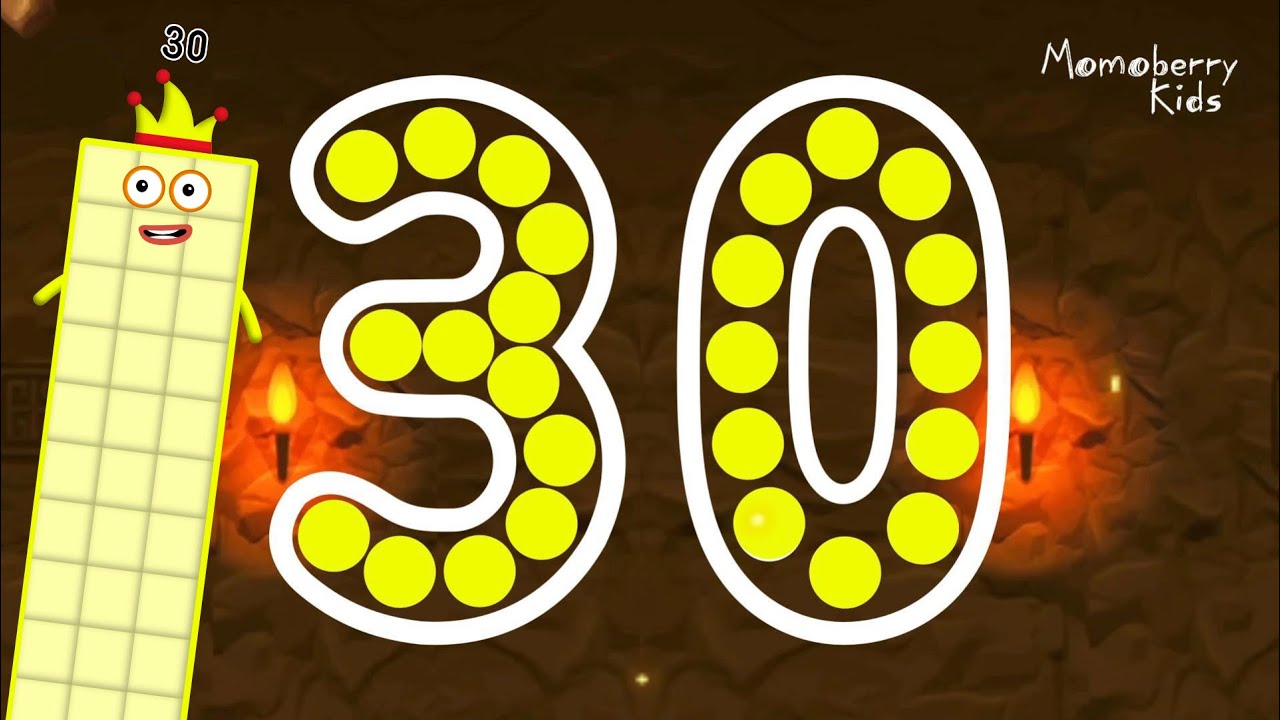 Numberblocks 30 Magic Run Numberblocks Thirty Adventure Number
