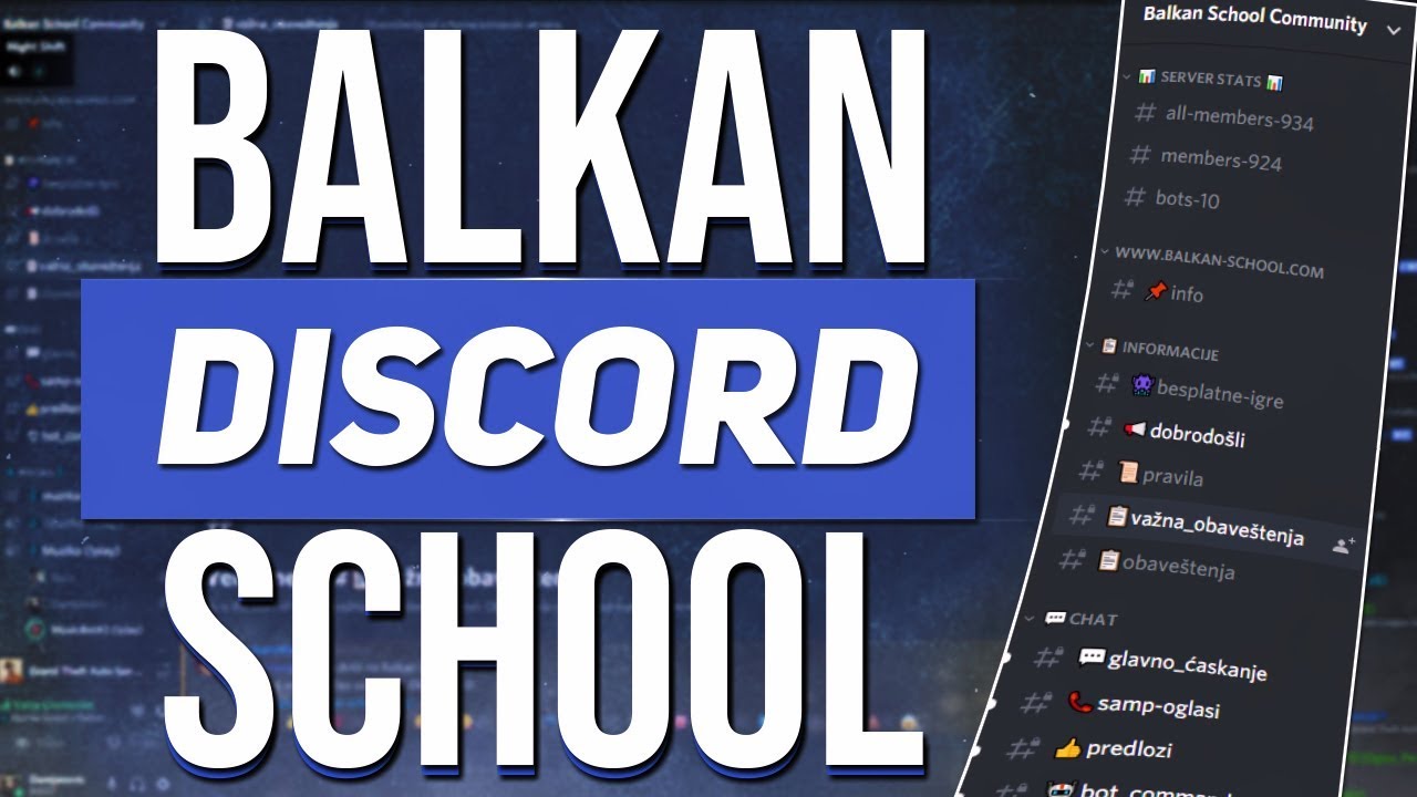 Discord Server Balkan School Youtube