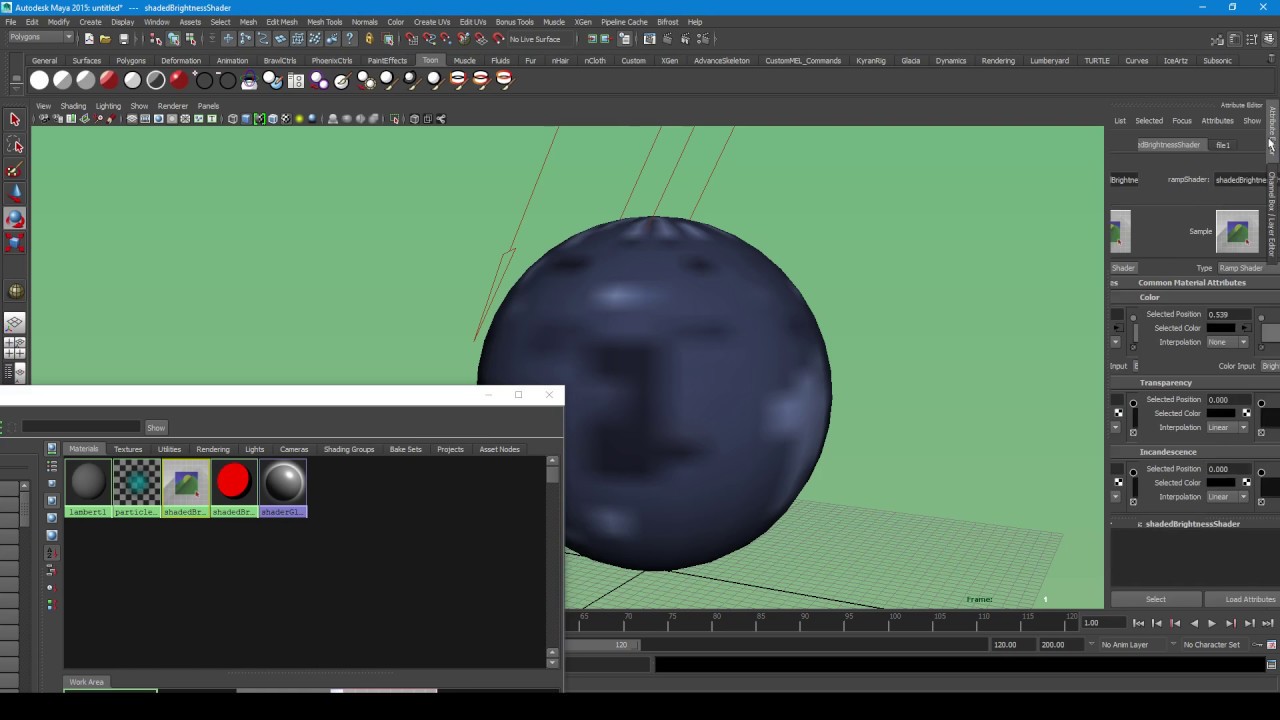 Renderman Toon Shader Caddynored