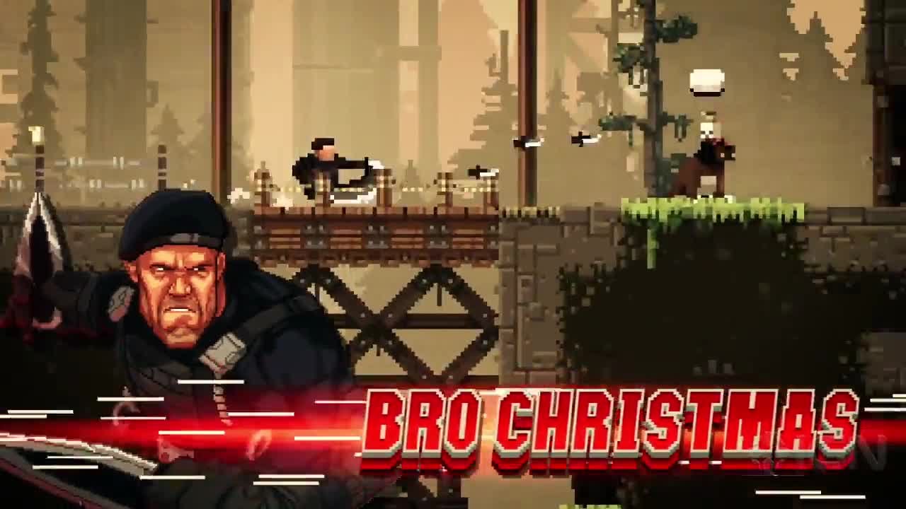 Broforce The Expendabros Launch Trailer The Expendables 3 Youtube