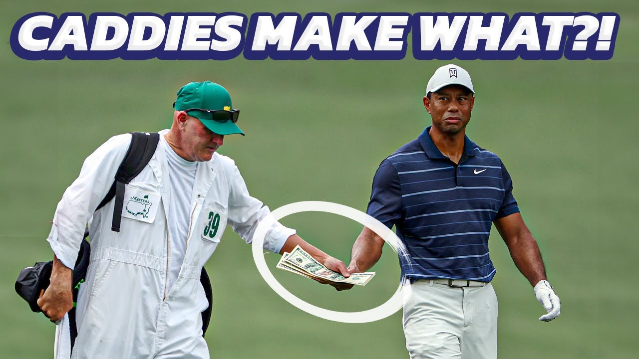 How Much Do Pga Tour Caddies Get Paid Golf Caddy Salary Youtube