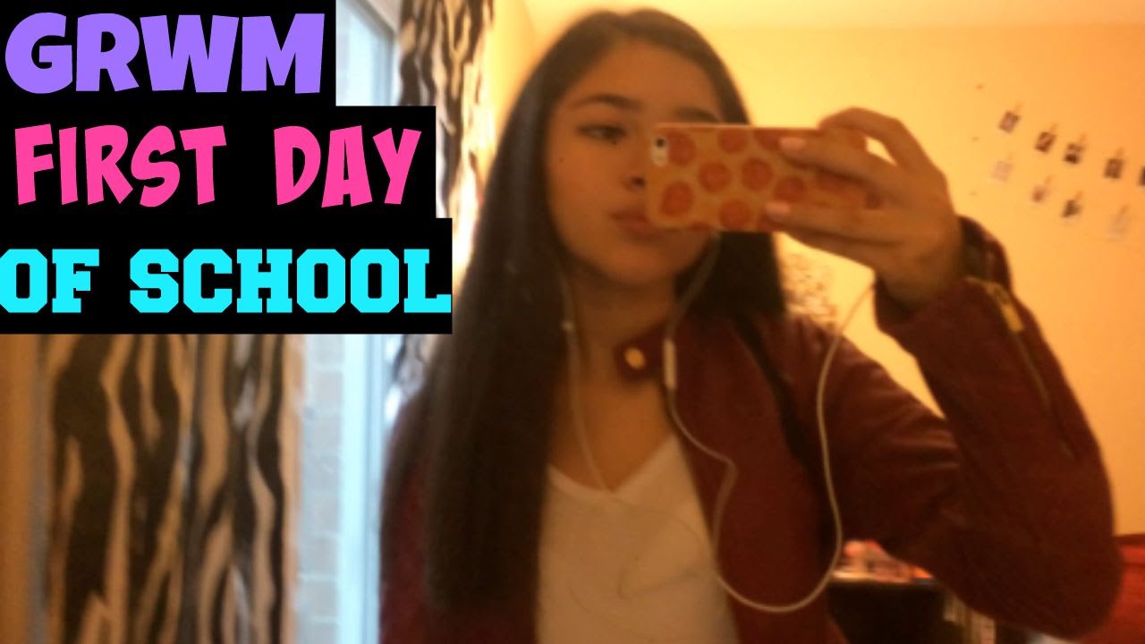 Grwm First Day Of High School笙 Youtube