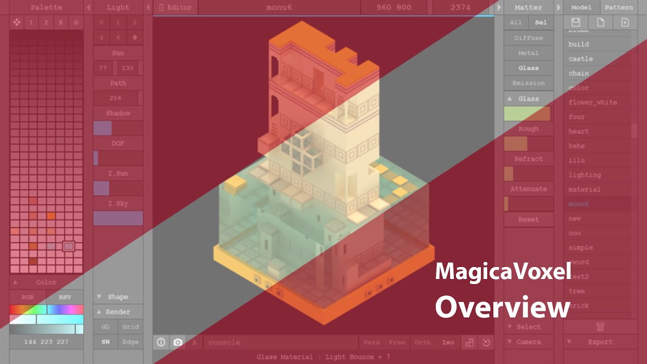 Magicavoxel Overview Youtube