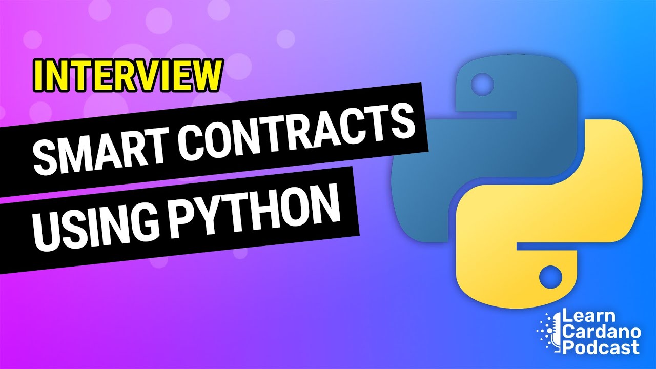 Opshin Developing Smart Contract On Cardano Using Python Youtube