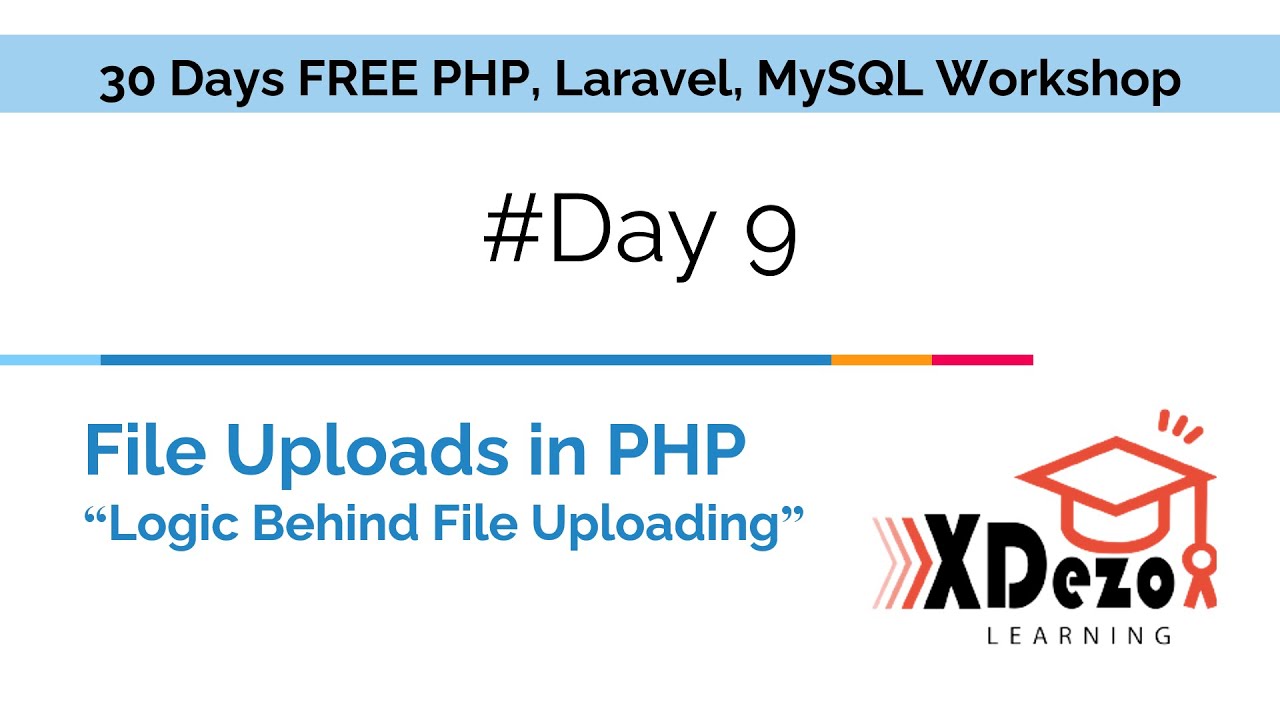 Day 9 File Uploading In Php Uploading File In Php Php Laravel
