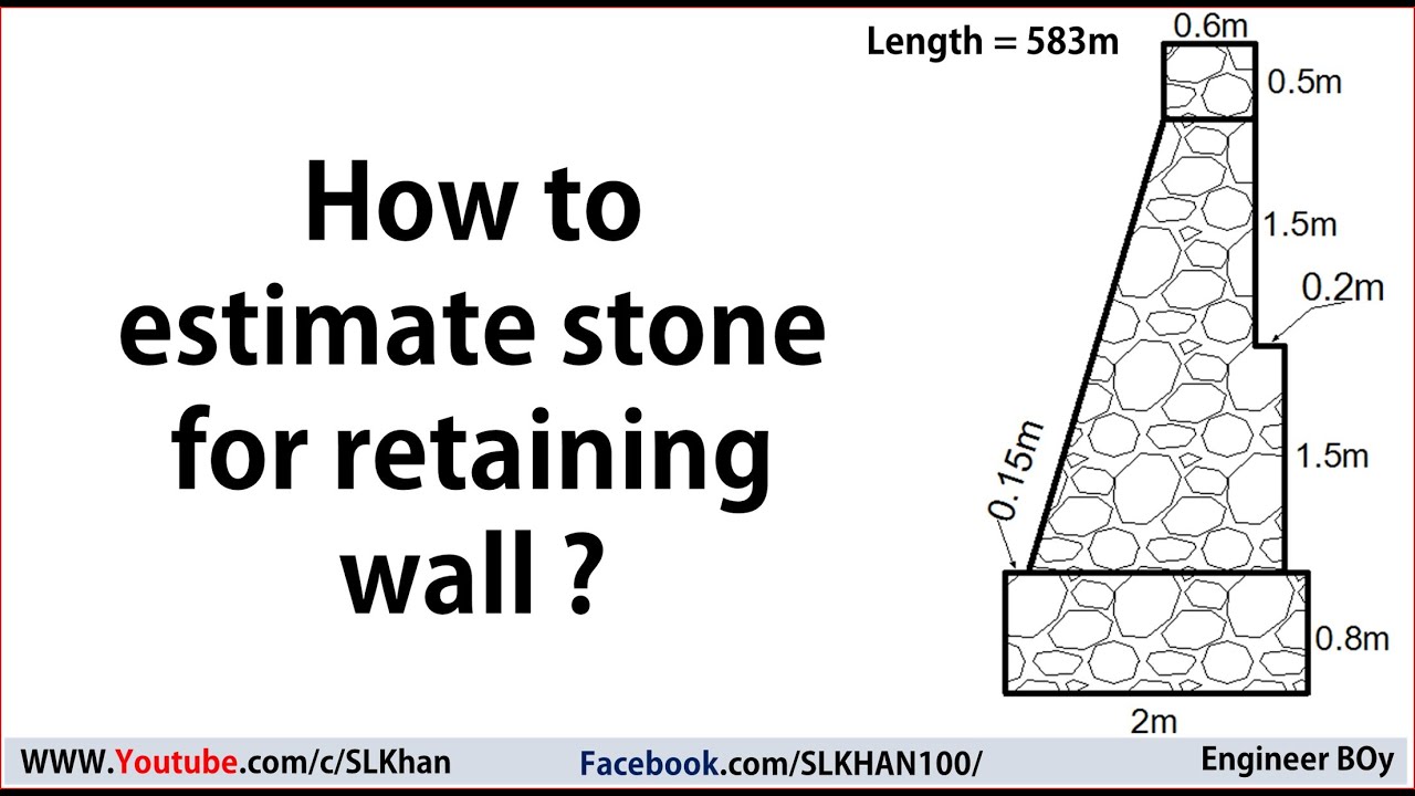 Stone Retaining Wall Cost Estimate At Jean Begaye Blog