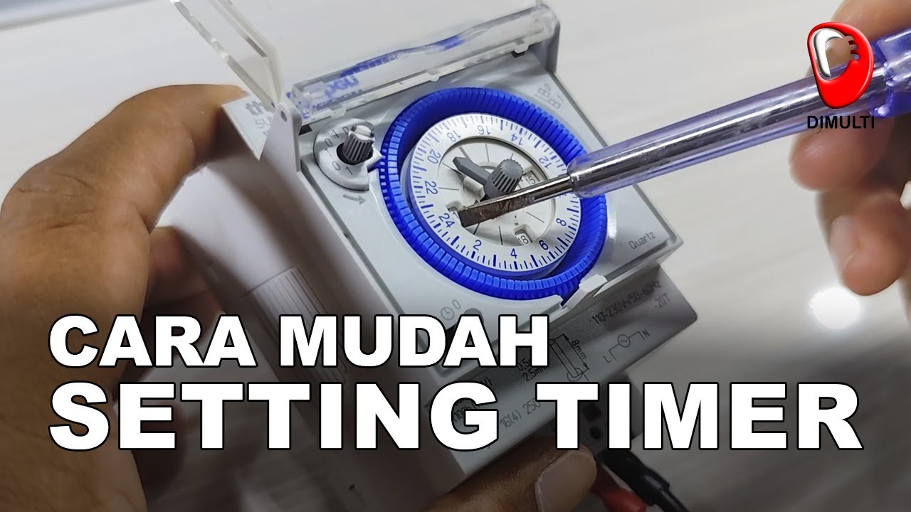 Tutorial Cara Setting Timer Youtube