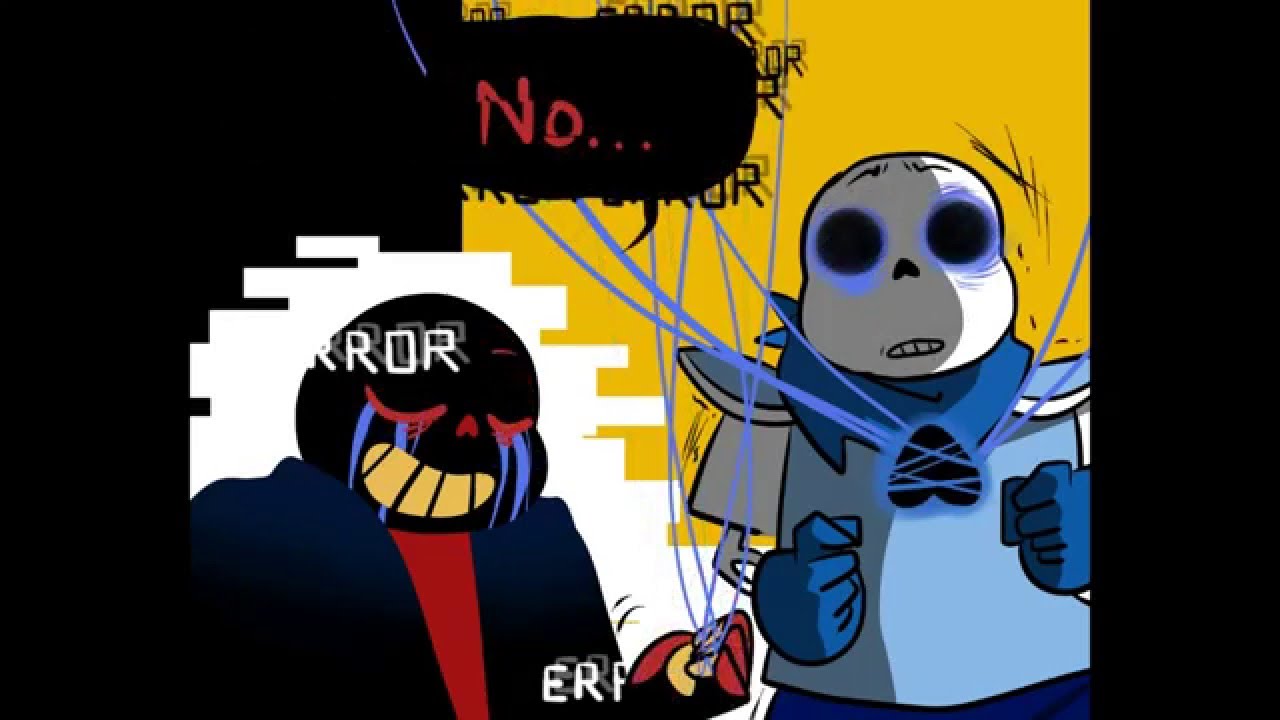Error Sans Vs Underswap Undertale Au Comic Fandub Youtube