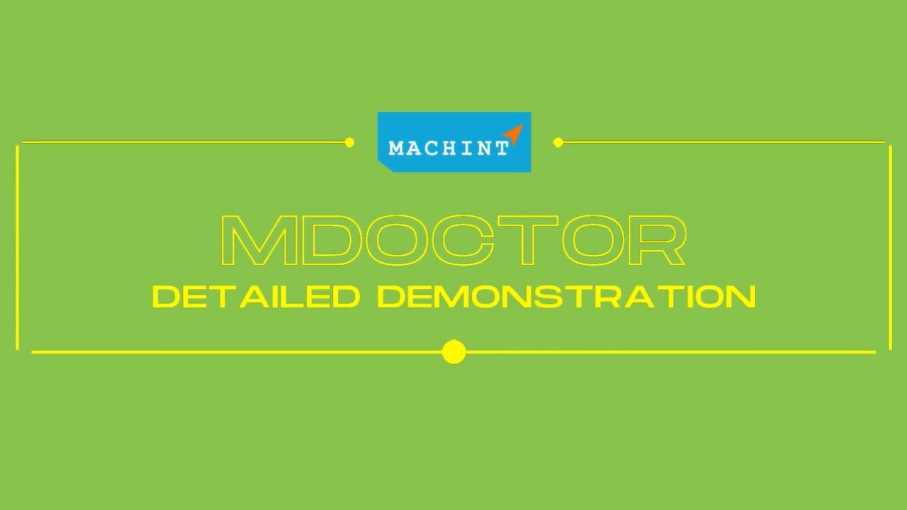 Mdoctor Demonstration Video Youtube