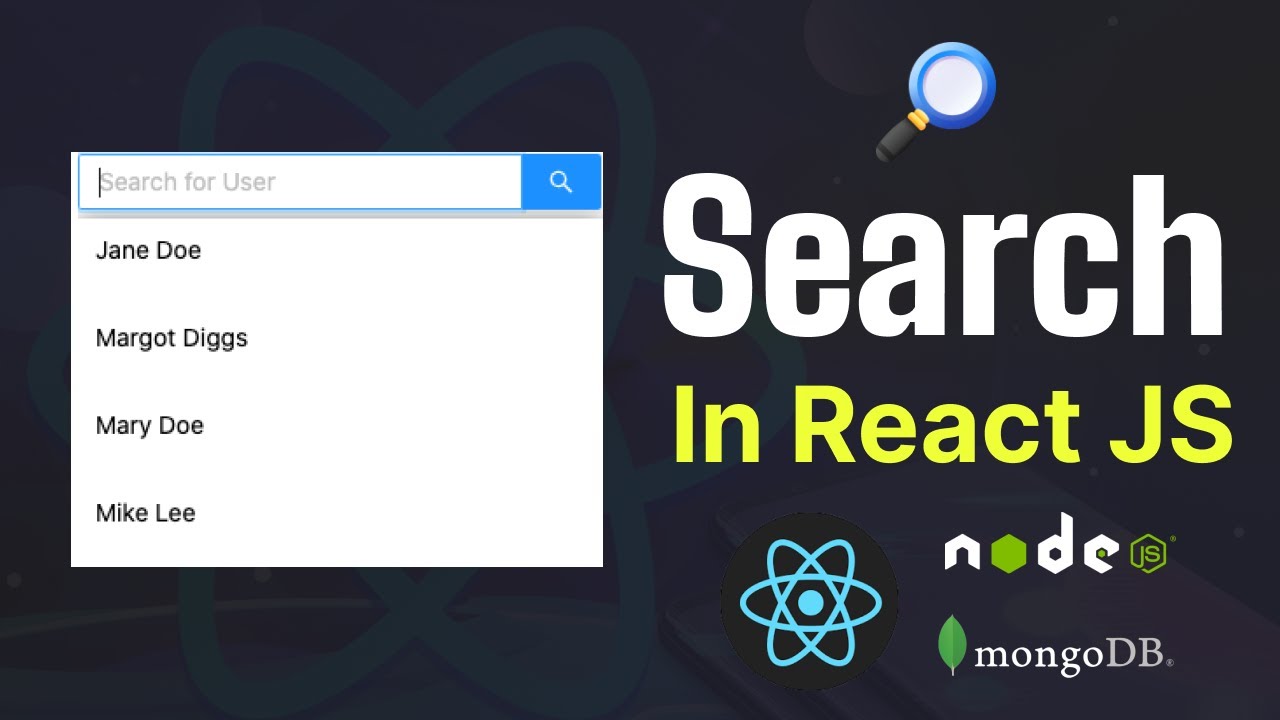 React Search Filter Tutorial Mern Stack Youtube