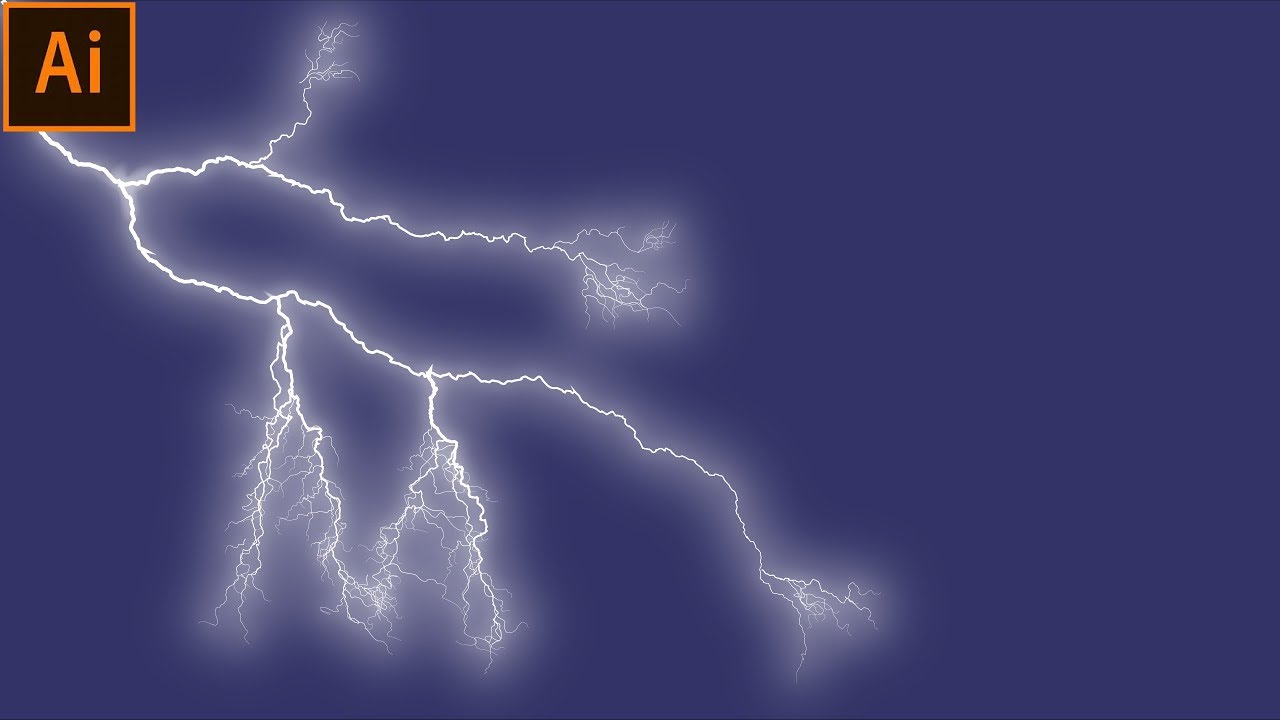 How To Draw Lightning In Illustrator