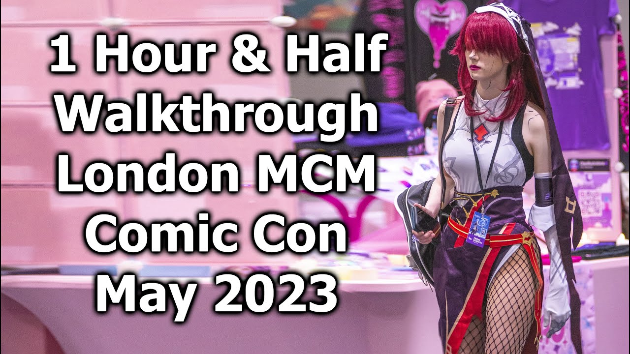 Walkthrough Mcm Comic Con May 2023 4k Youtube