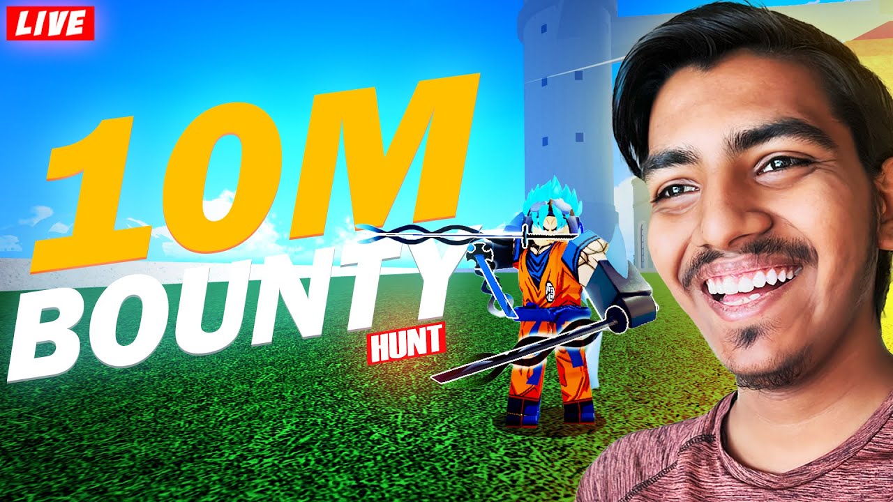 10m Bounty Hunt In Blox Fruits Youtube