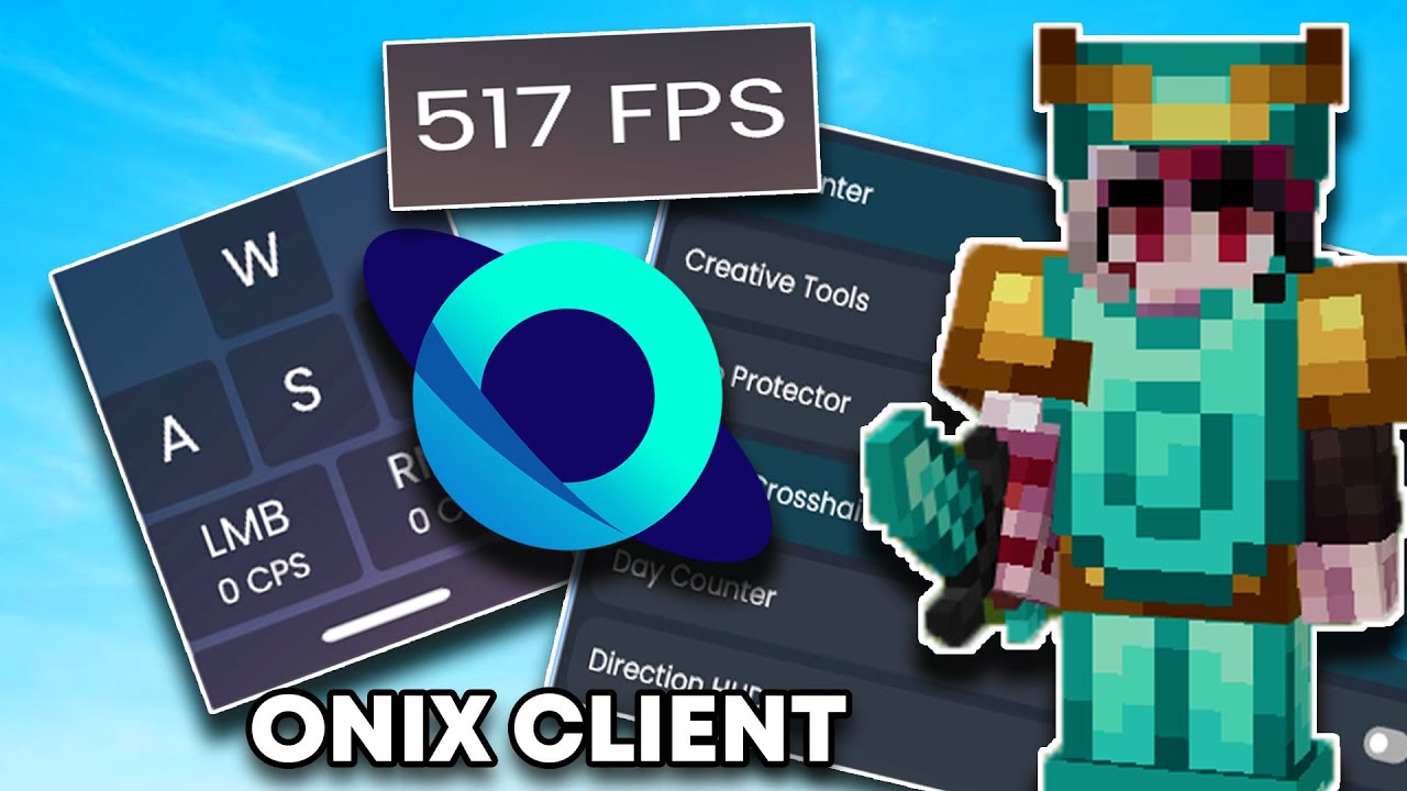 Minecraft Bedrock Best Client Onix Client 1 21 Motion Blur Fps