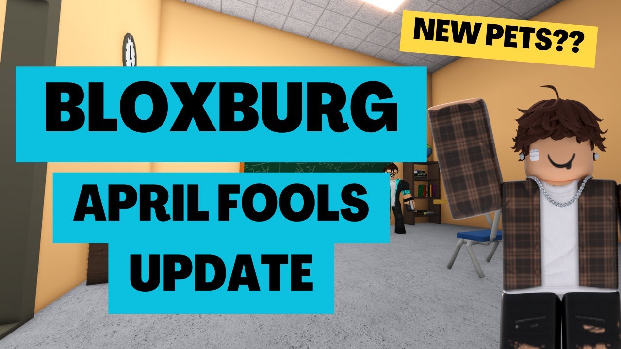 Bloxburg April Fools Event Roblox Bloxburg Youtube