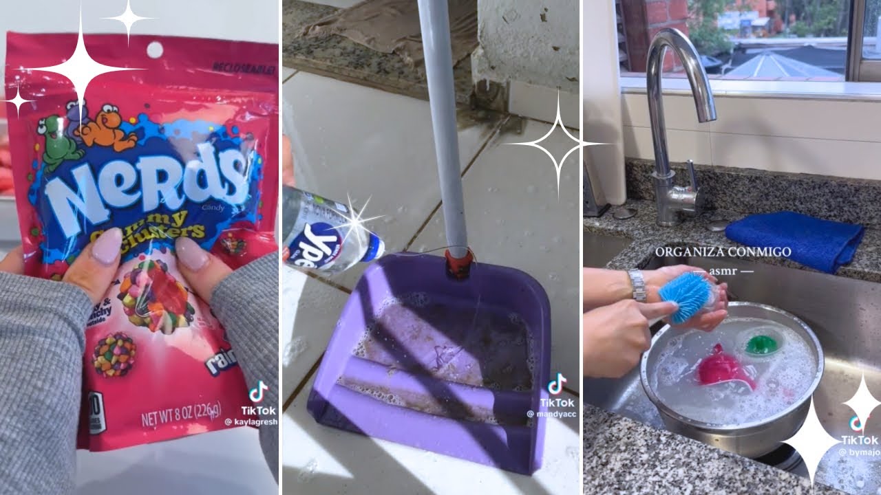 Satisfying Cleaning Organizing Restocking Tiktoks Asmr Pt 40 Youtube