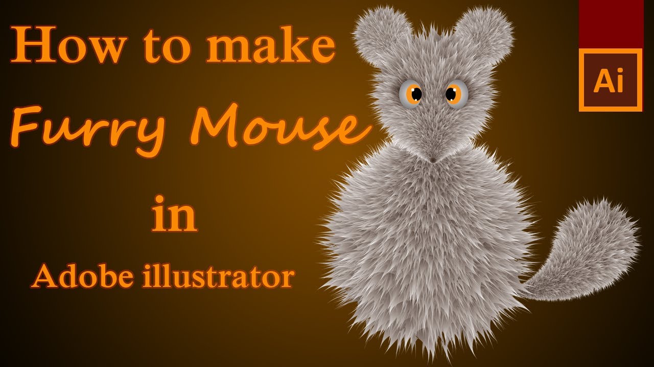 How To Create Realistic 3d Fur Effect In Adobe Illustrator Furry