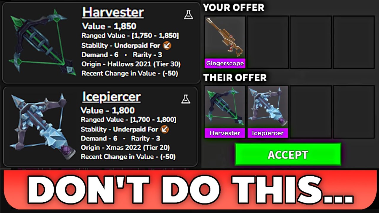 Is Harvester Dying Mm2 Trading Montage 4 Youtube