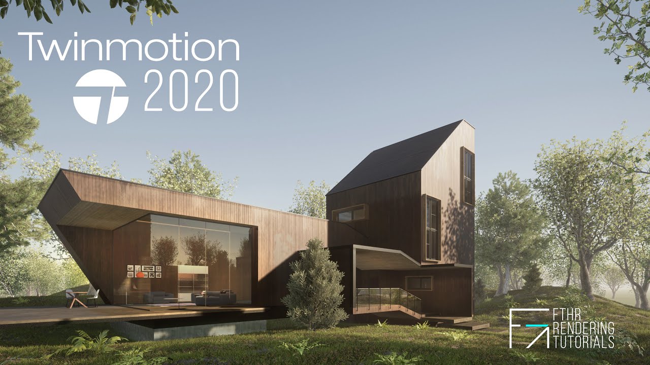 Twinmotion 2020 Exterior Tutorial 6 Making Of House In Forest Part 2
