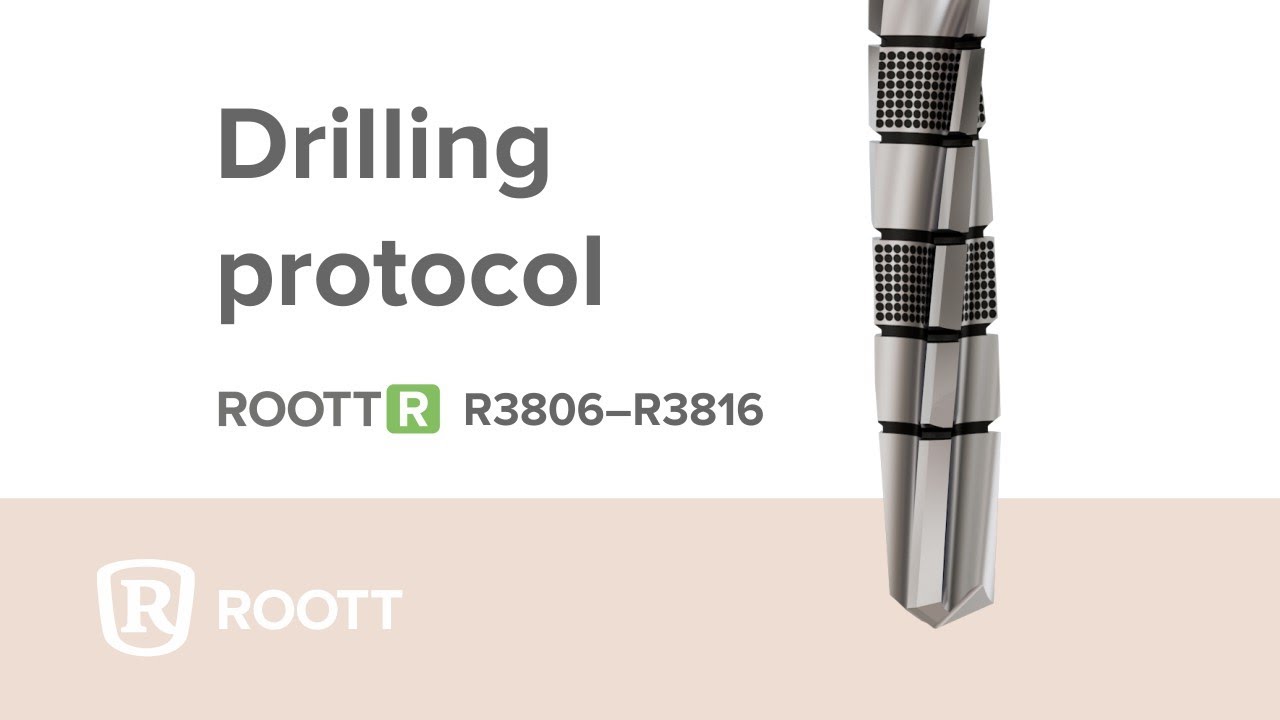 Drilling Protocol For Roott R R38xx Youtube